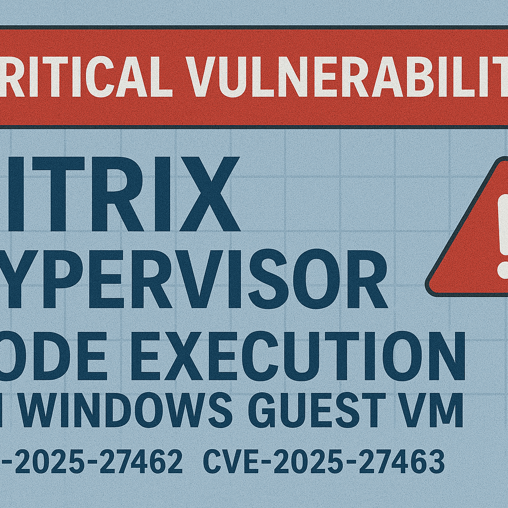 Citrix製品の重大な脆弱性「Citrix Bleed 2（CVE-2025-5777）」、CISAが即時対応を通達|セキュリティニュースのセキュリティ対策Lab