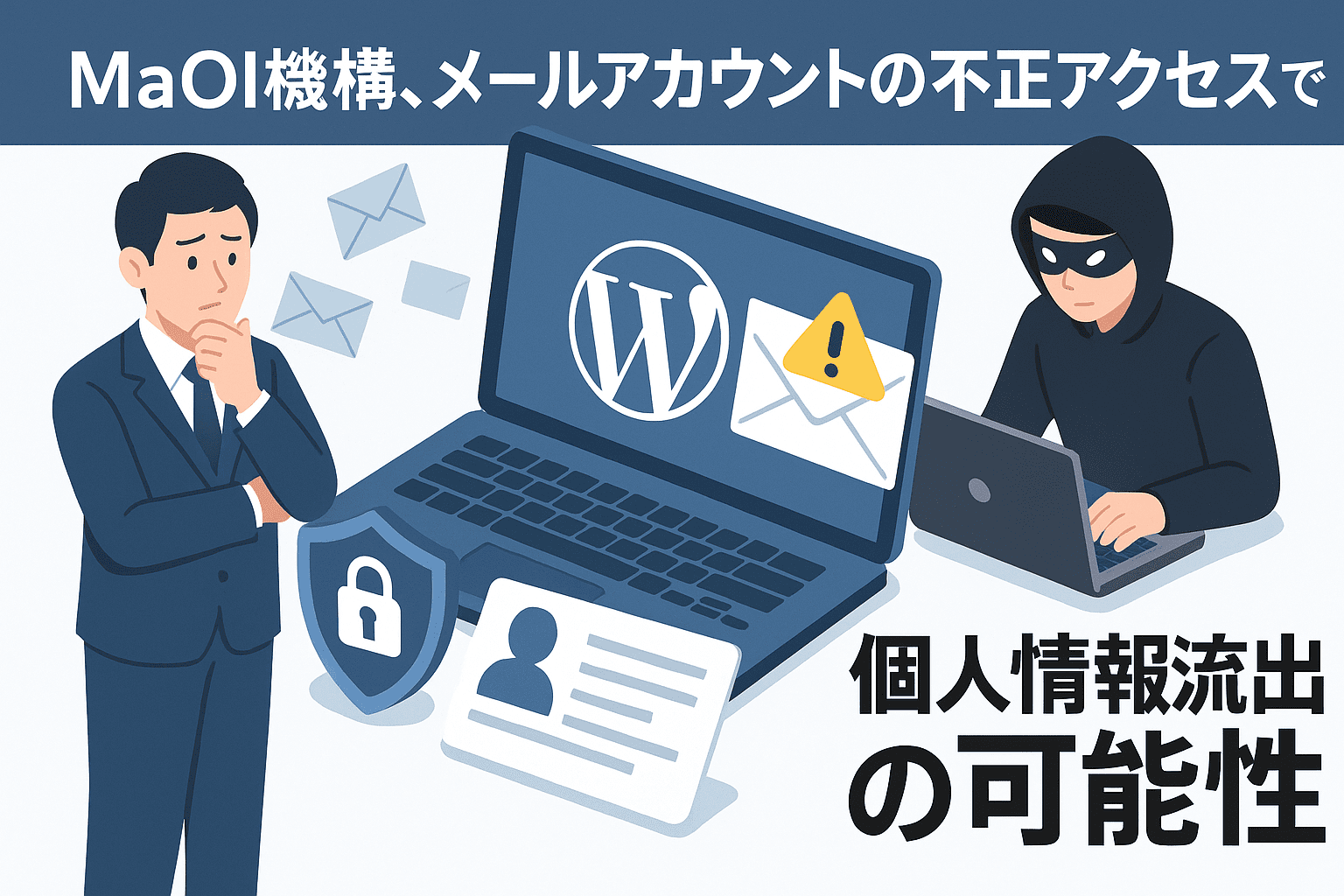 MaOI機構、メールアカウントの不正アクセスで個人情報流出の可能性|セキュリティニュースのセキュリティ対策Lab