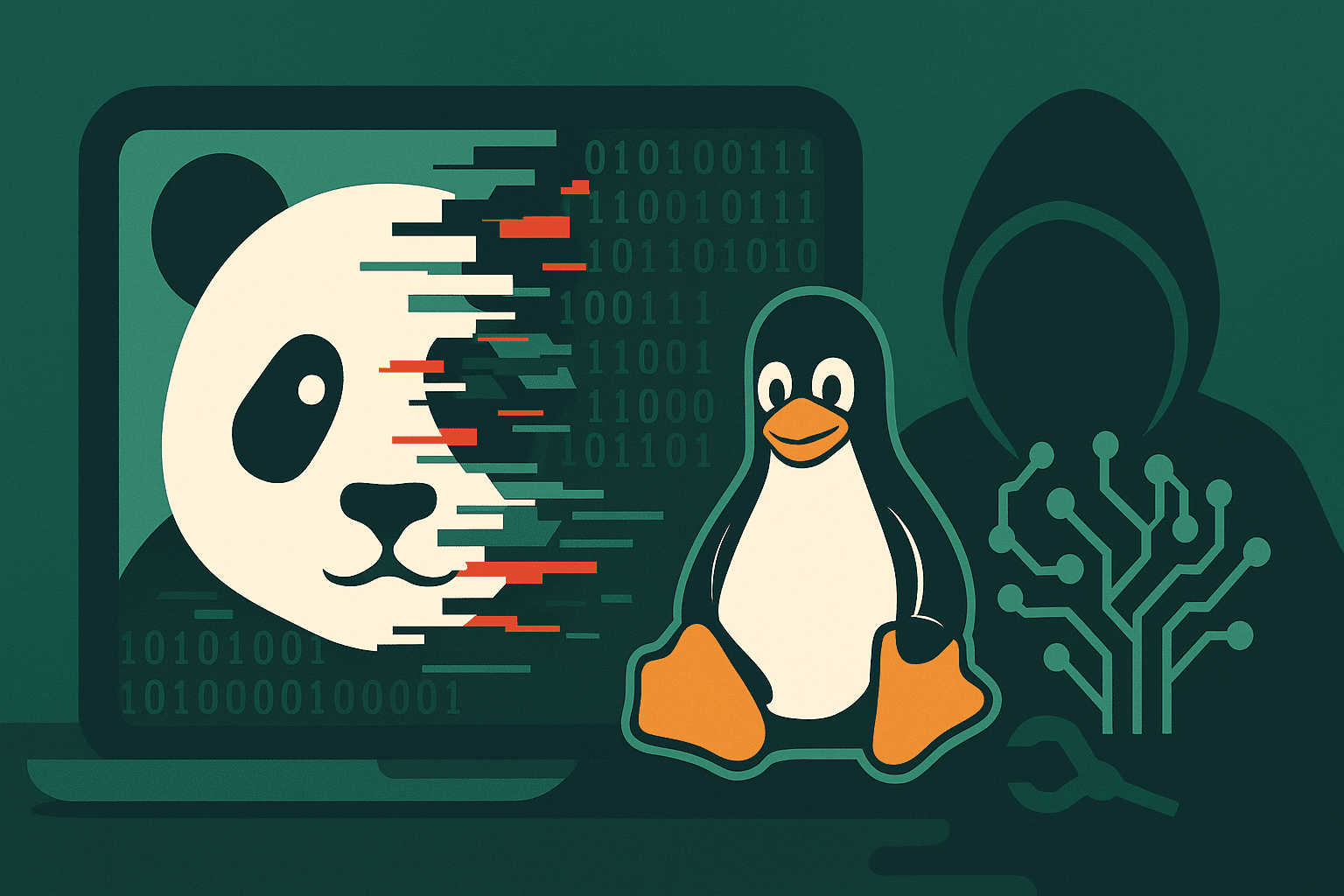 パンダ画像に潜む新型 Linuxマルウェア「Koske」、AIで高機能かつ持続的なサイバー攻撃を展開|セキュリティニュースのセキュリティ対策Lab