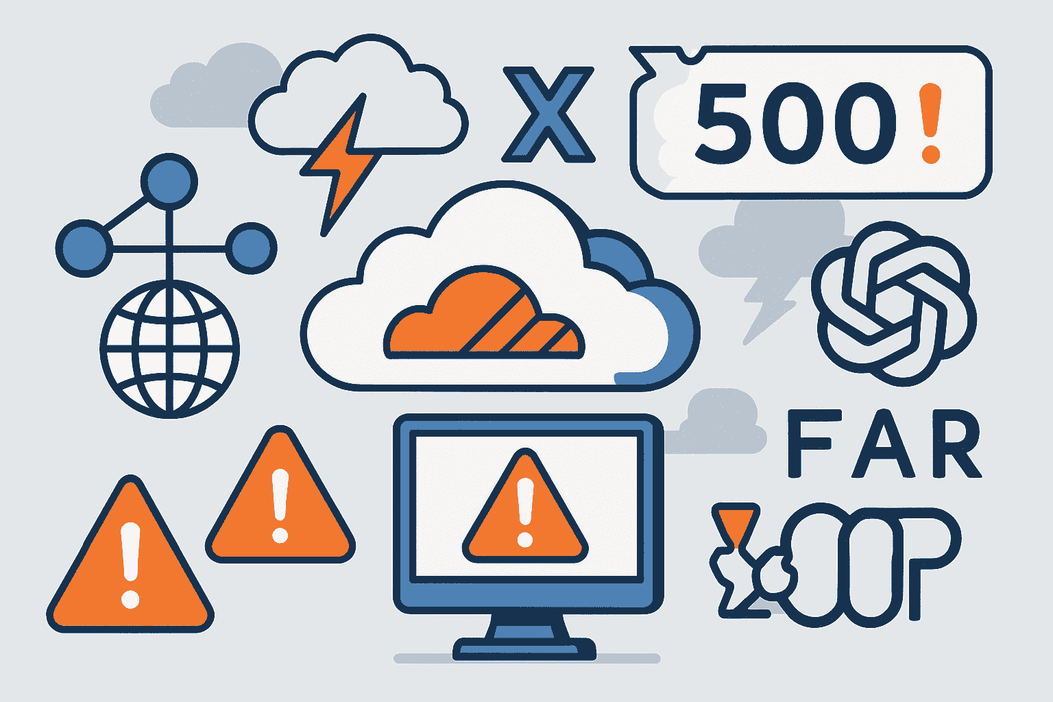 Cloudflare、ネットワークで大規模システム障害-XやChatGPTなど世界中のサービスで500エラー発生(2025年11月19日 ...