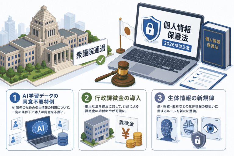 個人情報保護法 2026年改正案が衆議院通過-AI 学習 データ利用の場合要配慮個人情報の同意不要|セキュリティとAIのニュース-セキュリティ ...