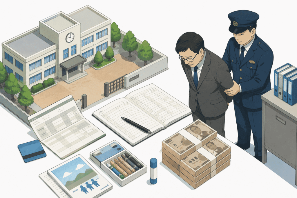 千葉県市川市の元小学校教頭を業務上横領容疑で逮捕、教材費など約350万円を学校口座から横領か|セキュリティニュースのセキュリティ対策Lab